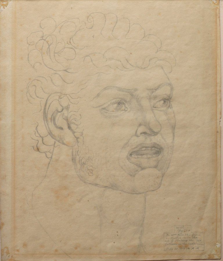 Spotlight: Blake's "Visionary Heads" Drawing of Wat Tyler - Bauman Rare ...
