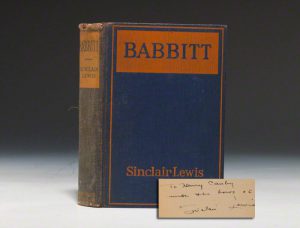 Babbitt: The Single Book that Explains American Life - Bauman Rare Books